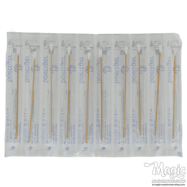 cotton swab method
